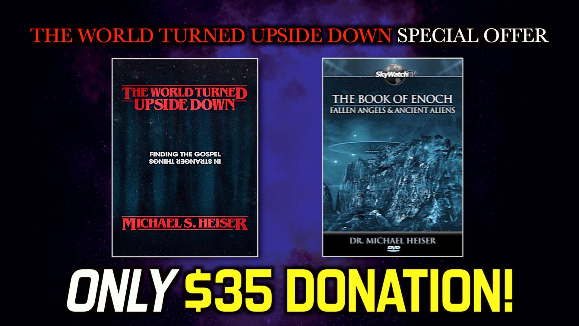 The World Turned Upside Down Special Offer – SkyWatchTVStore.com
